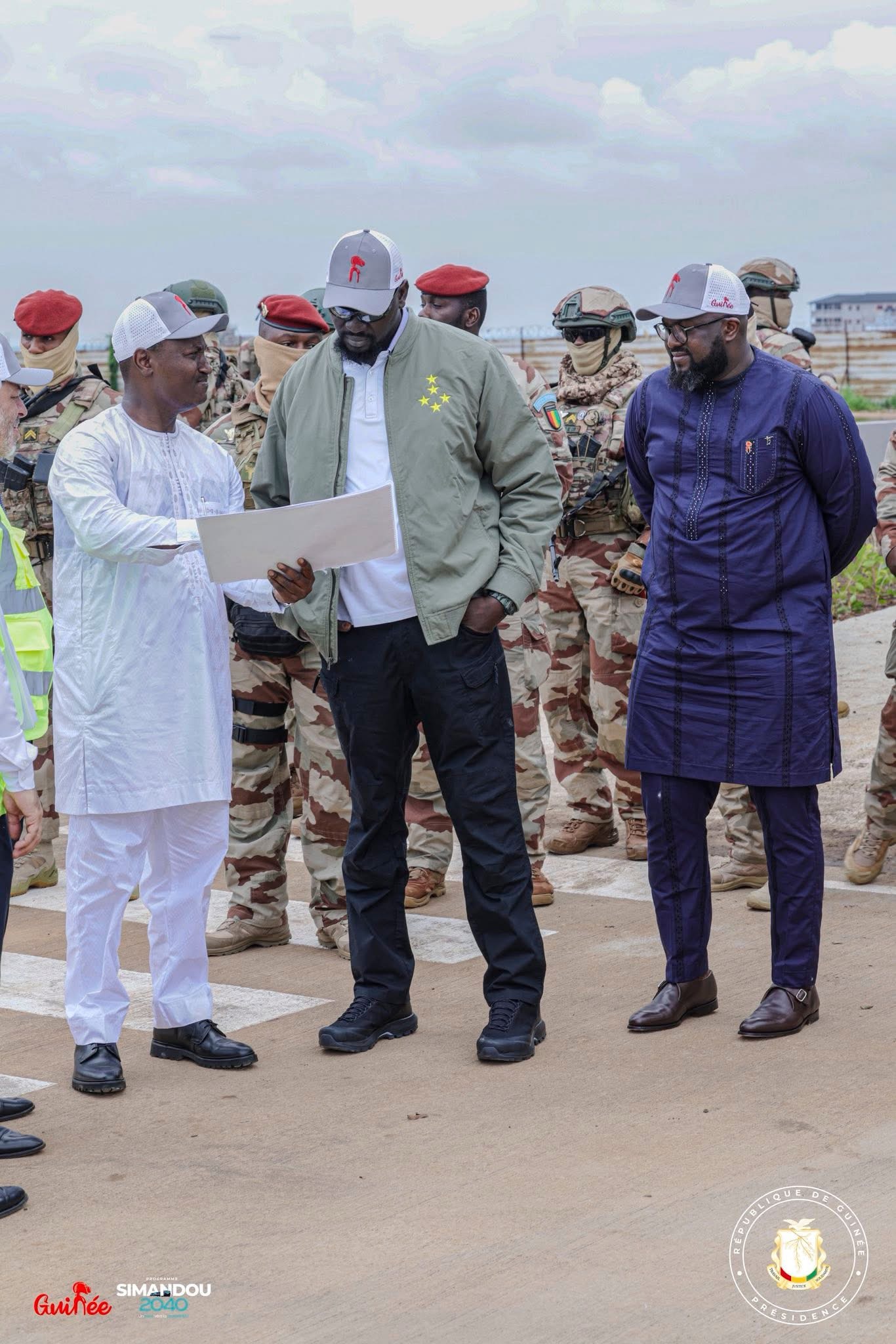Simandou 2040 : Le Président Doumbouya sur les chantiers d’un aéroport nouvelle génération ...